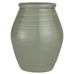 IB Laursen Topf mit krakelierter Oberfl&auml;che H32/&Oslash;25 cm, ocker skandinavische Deko Online Shop