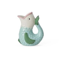 Rice Handbemalter Keramik Vase Fisch L:10 cm, B:8 cm, H:14 cm skandinavische Deko Online Shop