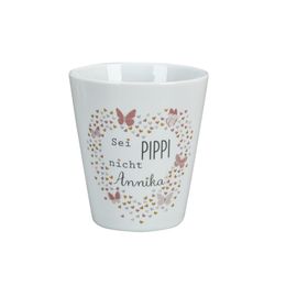 Krasilnikoff Happy Mug Becher Sei Pippi, nicht Annika 330 ml skandinavische Deko Online Shop