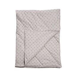 Bloomingville Decke Nature L170 x B130cm, beige skandinavische Deko Online Shop