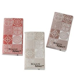 Boltze 3er Set Bistroservietten Ibiza 17 x 8 x 3 cm skandinavische Deko Online Shop