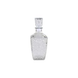 Chic Antique Karaffe mit Blumenmuster H24,5/D9,5 cm, klar skandinavische Deko Online Shop