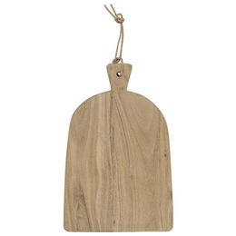 IB Laursen Schneidebrett mit Rundung und kurzem Griff 30 x 20 cm skandinavische Deko Online Shop