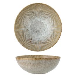 Bloomingville Fleur Schale, Natur, Steingut &Oslash; 27xH8,5 cm skandinavische Deko Online Shop