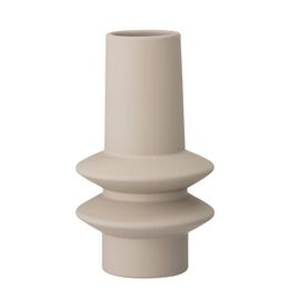 Bloomingville Vase Isold H22 x &Oslash;12,5 cm, beige skandinavische Deko Online Shop
