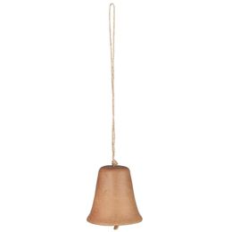 IB Laursen Glocken Aufh&auml;nger aus handgefertigtem Ton H&ouml;he 6, &Oslash; 6 cm skandinavische Deko Online Shop