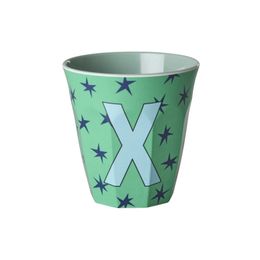 Rice Melamin Buchstabenbecher Stars X skandinavische Deko Online Shop