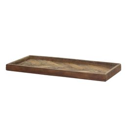 Chic Antique Grimaud Tablett aus Naturholz H4/L55/B25 cm, natur skandinavische Deko Online Shop