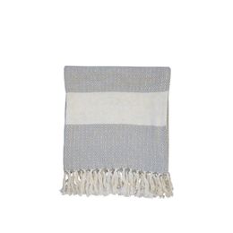 &Eacute;ternel Hammam Handtuch mit Muster L90/B45 cm, grau skandinavische Deko Online Shop