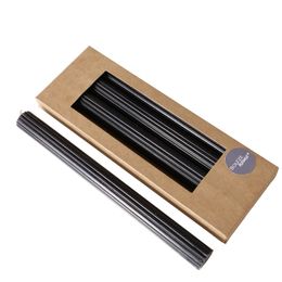 Boltze Stabkerze Classic 4er 24 cm, &Oslash; 2,3 cm, Schwarz skandinavische Deko Online Shop