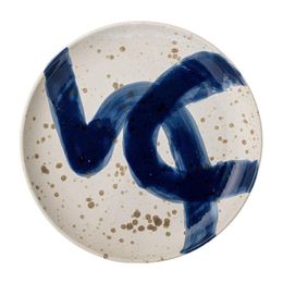Bloomingville Wanddekoration Ozcar &Oslash;30 x H4.5cm, blau skandinavische Deko Online Shop