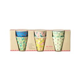 Rice Melamin Espressobecher Show Your True Colors 6er-Set diverse Farben skandinavische Deko Online Shop