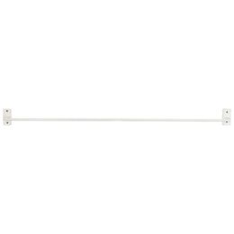 IB Laursen Handtuchstange Antikmessing Look 68 x 5 x 4,8 cm, wei&szlig; skandinavische Deko Online Shop
