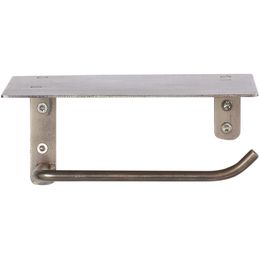 Chic Antique Toilettenpapierhalter H10/L17/B7 cm, messing skandinavische Deko Online Shop