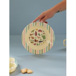 Rice Melamin Tiefer Teller Sweet Jungle Print &Oslash; 20 cm, H:2 cm skandinavische Deko Online Shop