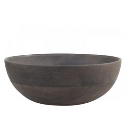 Chic Antique Salatschale Laon aus Mangoholz &Oslash; 25 cm, H 9,5 cm, kohle skandinavische Deko Online Shop