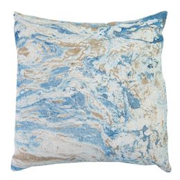 byRoom Kissenbezug Marble Blue/Gold 50x50 cm skandinavische Deko Online Shop