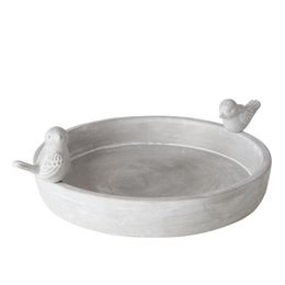 Boltze Vogeltr&auml;nke Vogelbad Badum 30 x 24 x 11 cm skandinavische Deko Online Shop