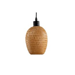 Invicta Interior Pendelleuchte Organic Living 5 Bambus H&ouml;he 20 cm, &Oslash; 15 cm skandinavische Deko Online Shop