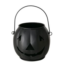 Boltze Windlicht Grimasi K&uuml;rbis Halloween 17 x 18 x 14 cm skandinavische Deko Online Shop
