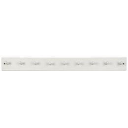 IB Laursen Holzleiste mit Haken 6,5 x 90 x 9 cm, 9 Haken skandinavische Deko Online Shop