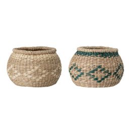 Bloomingville Korb Dodo 2er Set &Oslash; 20 cm, H&ouml;he 15 cm skandinavische Deko Online Shop