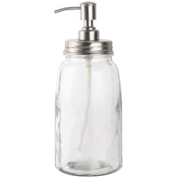 IB Laursen Seifenspender aus Glas, gro&szlig; H: 25 cm &Oslash;: 10 cm, Glas skandinavische Deko Online Shop