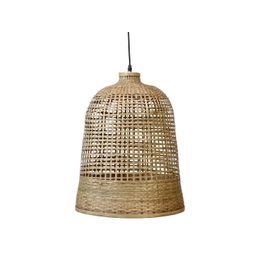 Chic Antique Lampe geflochtenes Bambus H52 x &Oslash;41 cm, natur skandinavische Deko Online Shop
