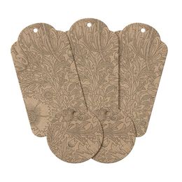 Maileg Geschenkanh&auml;nger Flowers 15 St&uuml;ck 8 cm, braun skandinavische Deko Online Shop