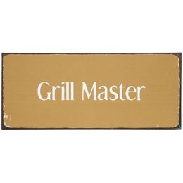 IB Laursen Metallschild Grill Master 30,5x13 cm skandinavische Deko Online Shop