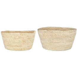 IB Laursen 2er Korbsatz aus Mais 2er Set skandinavische Deko Online Shop