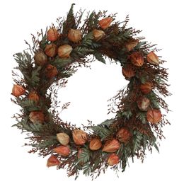 Chic Antique Fleur Blumenkranz mit Physalis D46/B8,5 cm skandinavische Deko Online Shop