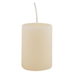 IB Laursen Stumpenkerze H&ouml;he 6,00 cm, &Oslash; 4,00 cm, beige skandinavische Deko Online Shop