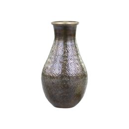 Chic Antique Antique Messing Vase H19 x &Oslash;9 cm, antique messing skandinavische Deko Online Shop