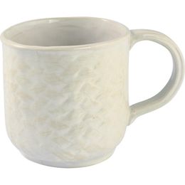 GreenGate Porzellan Becher Woven 9 cm, &Oslash; 9,5 cm skandinavische Deko Online Shop