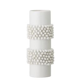 Bloomingville Vase Barrit H20,5 x &Oslash;8,5 cm, weiss skandinavische Deko Online Shop