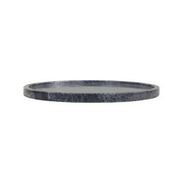 Chic Antique Rundes Morlaix Marmortablett H1,5/D20 cm, kohle skandinavische Deko Online Shop