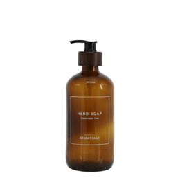 Chic Antique Flasche mit Pumpe mit Hand Soap Aufschrift H21,5/&Oslash; 7,5 cm 500 ml skandinavische Deko Online Shop