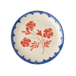 Rice Keramik Kuchenteller Handgemalt Vintage Flower &Oslash; 15 cm skandinavische Deko Online Shop