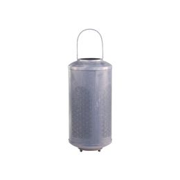 Chic Antique Eisenlaterne mit Muster H32/&Oslash;16 cm, antik zink skandinavische Deko Online Shop