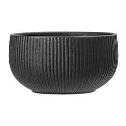 Bloomingville Sch&uuml;ssel Neri, Steingut H7,5 x &Oslash;14,5 cm, schwarz skandinavische Deko Online Shop