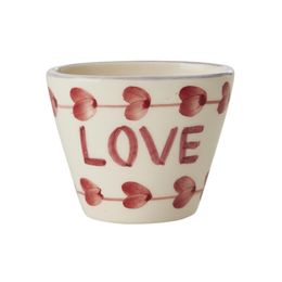Rice Keramik Espressotasse Handgemacht LOVE 70 ml L:7 cm, B:5 cm, H:6 cm skandinavische Deko Online Shop
