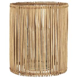IB Laursen Runder Kerzenhalter Rattan H&ouml;he 24, &Oslash; 21 cm skandinavische Deko Online Shop