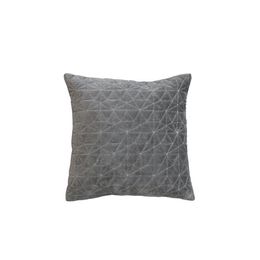 Chic Antique Moulin Kissen Velours mit Muster L40/B40 cm, Moos skandinavische Deko Online Shop