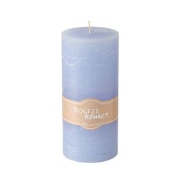 Boltze Stumpenkerze Casual 15 cm, &Oslash; 7 cm, Hellblau skandinavische Deko Online Shop