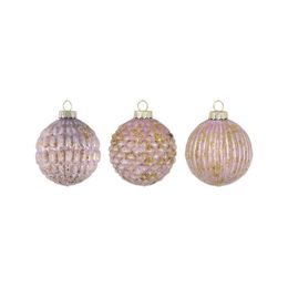 GreenGate Weihnachtskugel Marie &Oslash; 6 cm, lavender skandinavische Deko Online Shop