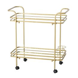 Boltze Tisch Higgins K&uuml;chenwagen 77 x 36 x 79 cm skandinavische Deko Online Shop