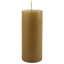 IB Laursen Stumpenkerze H&ouml;he 15,00 cm, &Oslash; 6,00 cm, Olive skandinavische Deko Online Shop