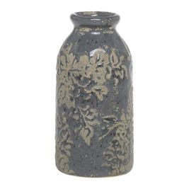 Chic Antique Antibes Vase mit Blumenmuster H15,5/D7,5 cm skandinavische Deko Online Shop