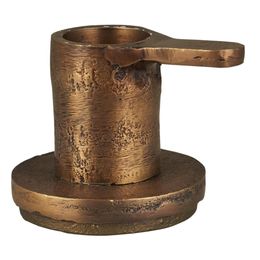 IB Laursen Kerzenhalter f&uuml;r 3,8 cm Kerze mit Henkel Tiza 10.5 x 8.3 x 7.5 cm skandinavische Deko Online Shop